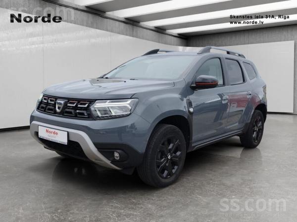 Pelēks Dacia Duster 2022 Rīga, ar dzinēja tilpumu 1.00 L un nobraukumu 79 tūkst. km par 13190 €, foto  vietnē AUTOMOTO.COM.LV