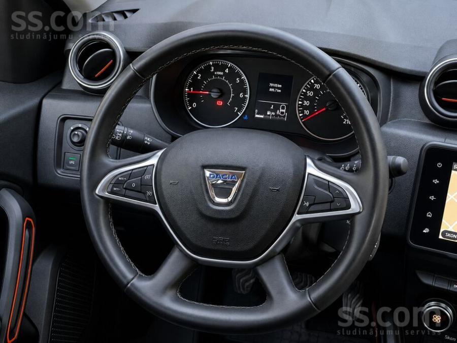 Pelēks Dacia Duster 2022 Rīga, ar dzinēja tilpumu 1.00 L un nobraukumu 79 tūkst. km par 13190 €, foto 14 vietnē AUTOMOTO.COM.LV