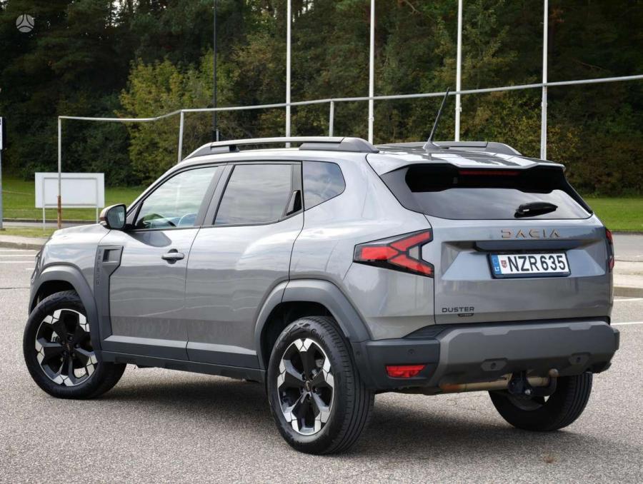 Grey Dacia Duster 2025 in Vilnius, with an engine capacity of 1.60 L and mileage of 20 thousand km for 18500 €, photo 7 on AUTOMOTO.COM.LV