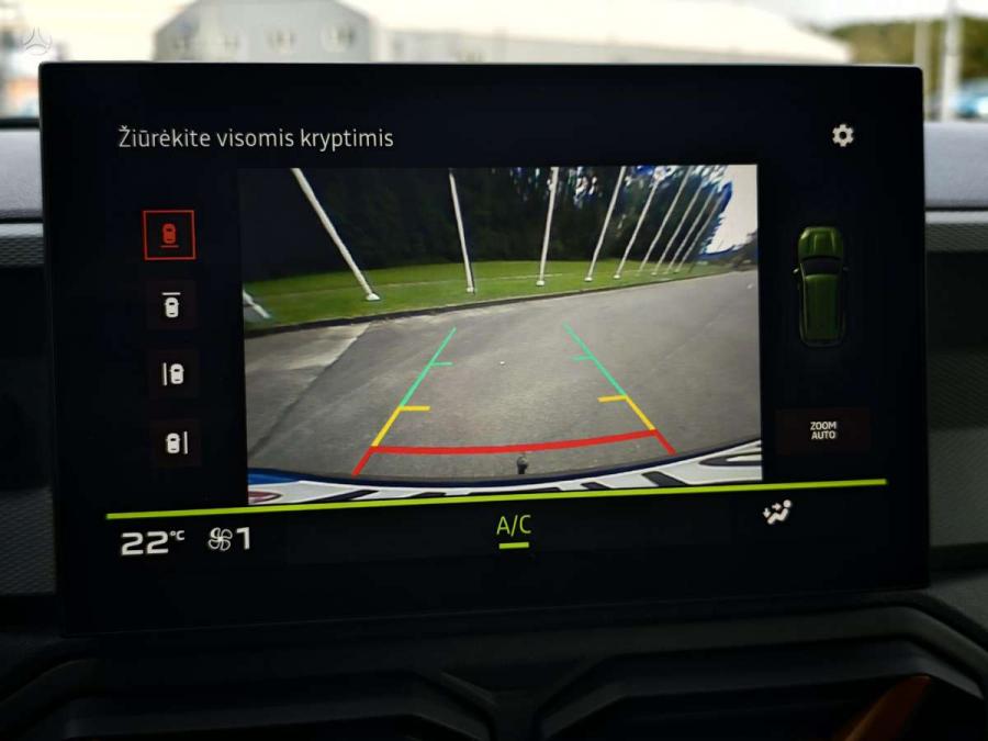 Grey Dacia Duster 2025 in Vilnius, with an engine capacity of 1.60 L and mileage of 20 thousand km for 18500 €, photo 22 on AUTOMOTO.COM.LV
