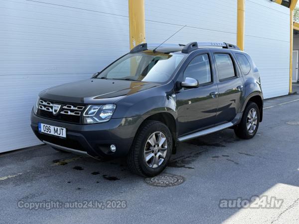 Grey Dacia Duster 2015 in Tallinn, with an engine capacity of 1.20 L and mileage of 95 thousand km for 6790 €, photo 2 on AUTOMOTO.COM.LV