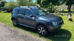 Grey Dacia Duster 2017 in Riga, with an engine capacity of 1.50 L and mileage of 127 thousand km for 7200 €, photo  on AUTOMOTO.COM.LV