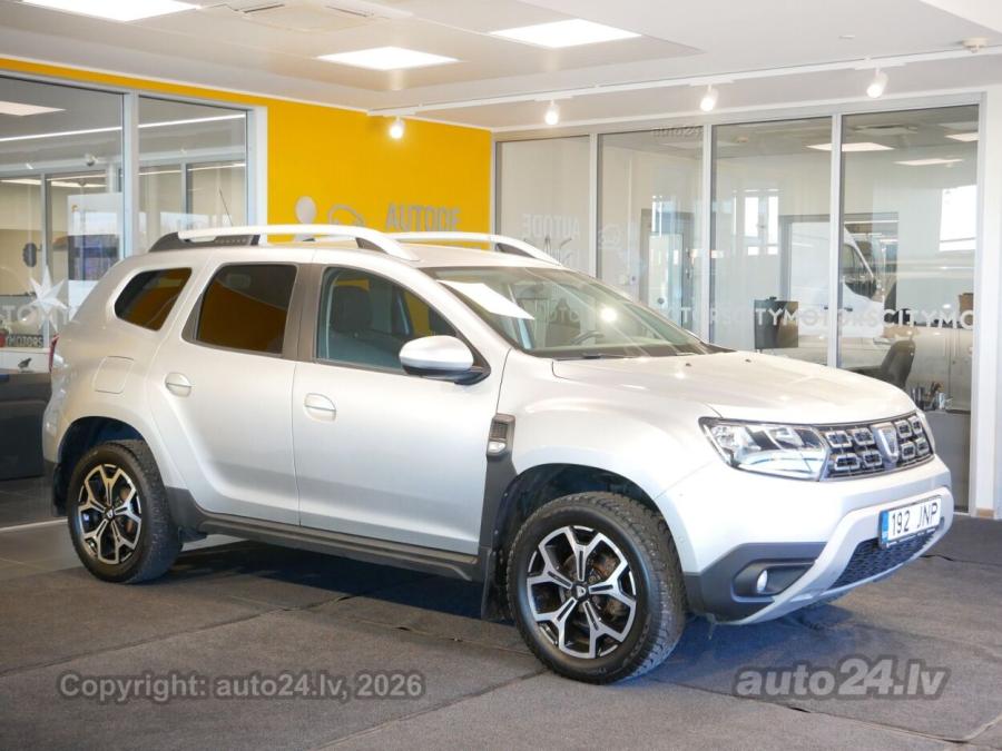 Pelēks Dacia Duster 2021 Tallina, ar dzinēja tilpumu 1.00 L un nobraukumu 115 tūkst. km par 9900 €, foto 1 vietnē AUTOMOTO.COM.LV