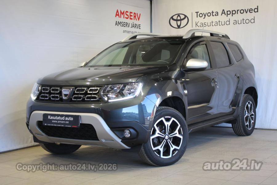 Grey Dacia Duster 2021 in Tallinn, with an engine capacity of 1.00 L and mileage of 78 thousand km for 11490 €, photo 1 on AUTOMOTO.COM.LV
