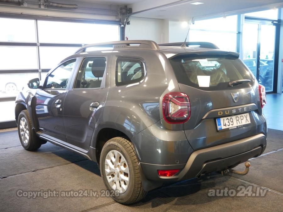 Grey Dacia Duster 2021 in Tallinn, with an engine capacity of 1.00 L and mileage of 75 thousand km for 10700 €, photo 5 on AUTOMOTO.COM.LV