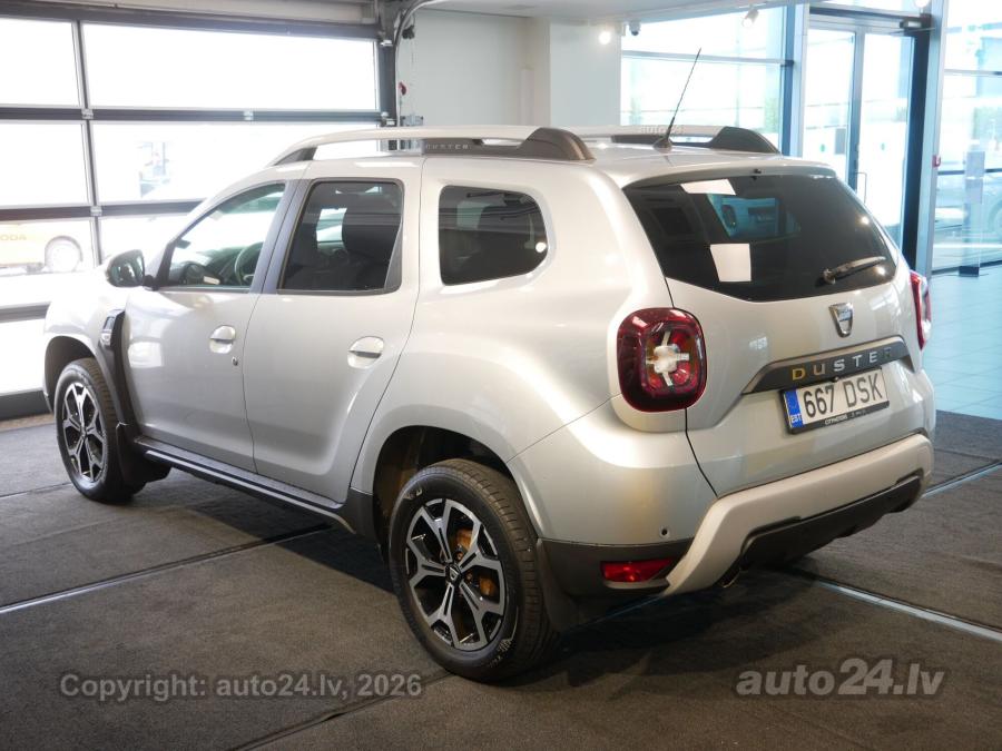 Grey Dacia Duster 2021 in Tallinn, with an engine capacity of 1.00 L and mileage of 50 thousand km for 10300 €, photo 5 on AUTOMOTO.COM.LV