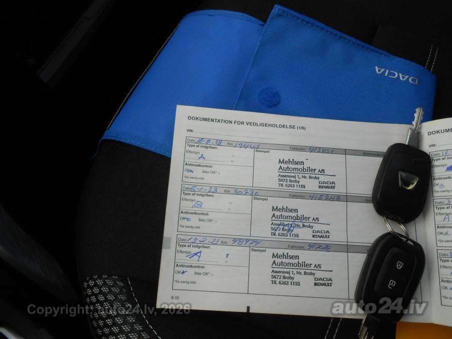 Grey Dacia Duster 2021 in Viljandi, with an engine capacity of 1.00 L and mileage of 126 thousand km for 10490 €, photo 13 on AUTOMOTO.COM.LV