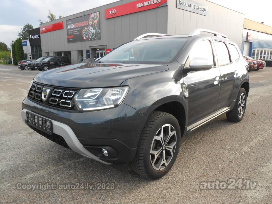 Grey Dacia Duster 2021 in Viljandi, with an engine capacity of 1.00 L and mileage of 126 thousand km for 10490 €, photo 17 on AUTOMOTO.COM.LV