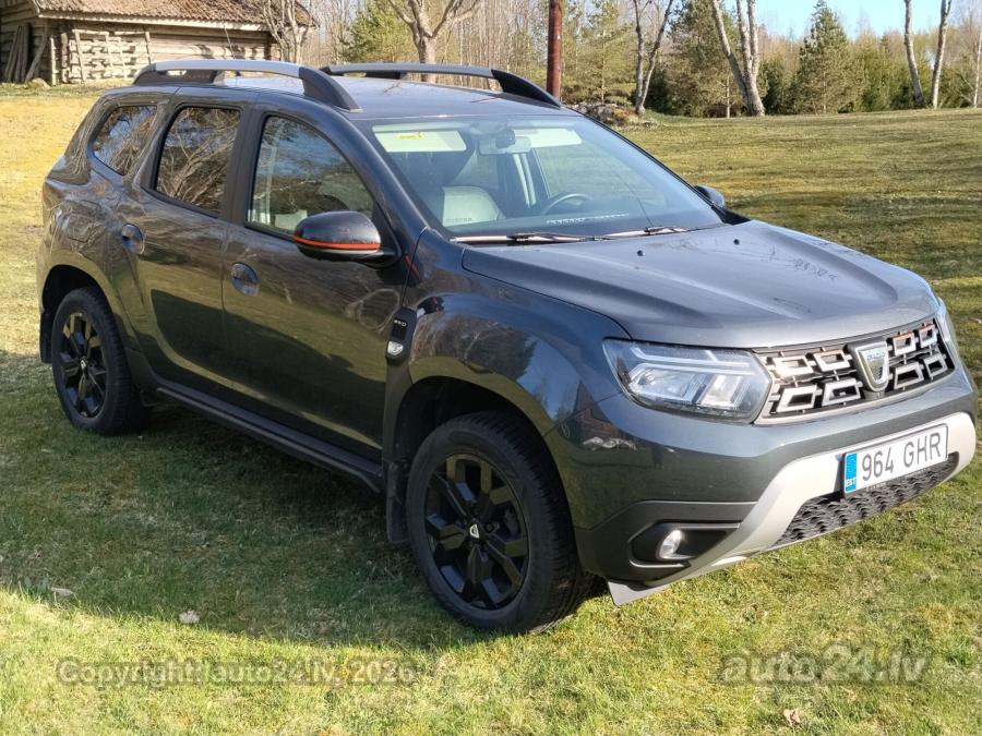 Grey Dacia Duster 2022 in Tallinn, with an engine capacity of 1.50 L and mileage of 93 thousand km for 18900 €, photo 4 on AUTOMOTO.COM.LV
