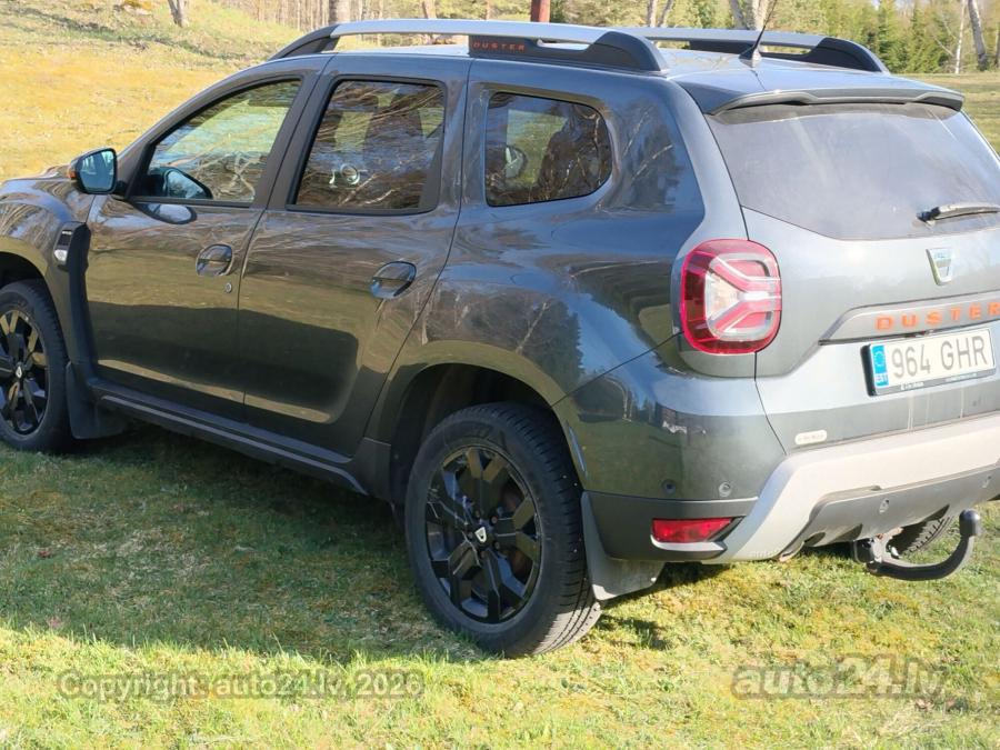 Grey Dacia Duster 2022 in Tallinn, with an engine capacity of 1.50 L and mileage of 93 thousand km for 18900 €, photo 6 on AUTOMOTO.COM.LV