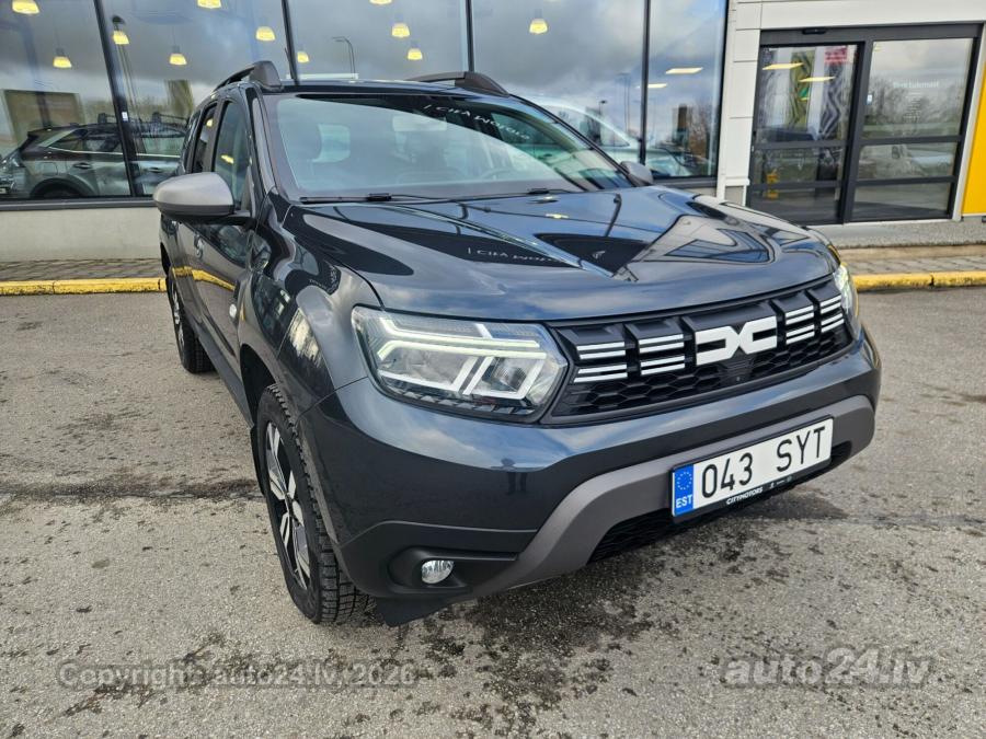 Grey Dacia Duster 2024 in Tartu, with an engine capacity of 1.50 L and mileage of 53 thousand km for 22990 €, photo 1 on AUTOMOTO.COM.LV