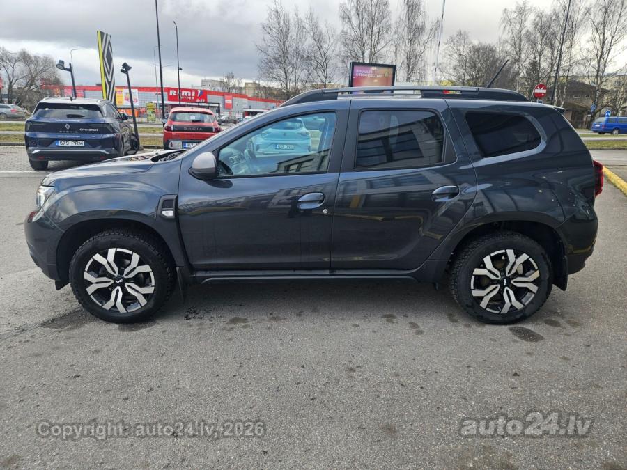 Grey Dacia Duster 2024 in Tartu, with an engine capacity of 1.50 L and mileage of 53 thousand km for 22990 €, photo 4 on AUTOMOTO.COM.LV
