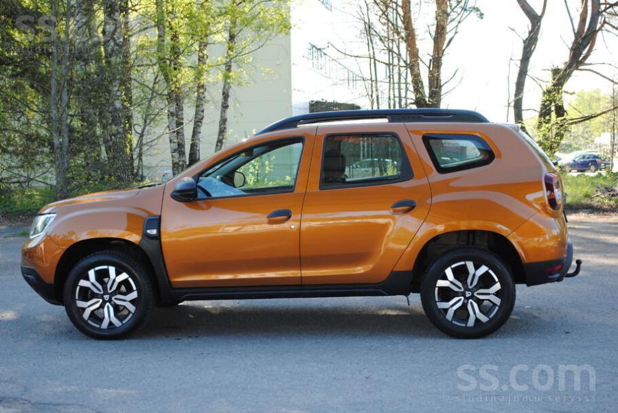 Orange Dacia Duster 2018 in Riga, with an engine capacity of 1.50 L and mileage of 78 thousand km for 9990 €, photo 7 on AUTOMOTO.COM.LV