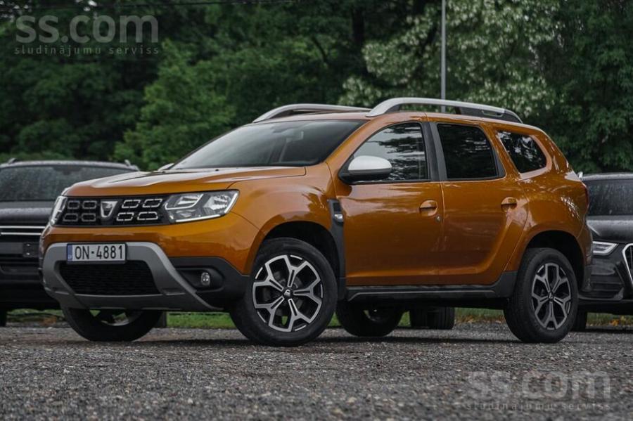 Oranžs Dacia Duster 2018 Rīga, ar dzinēja tilpumu 1.20 L un nobraukumu 96 tūkst. km par 11990 €, foto 1 vietnē AUTOMOTO.COM.LV