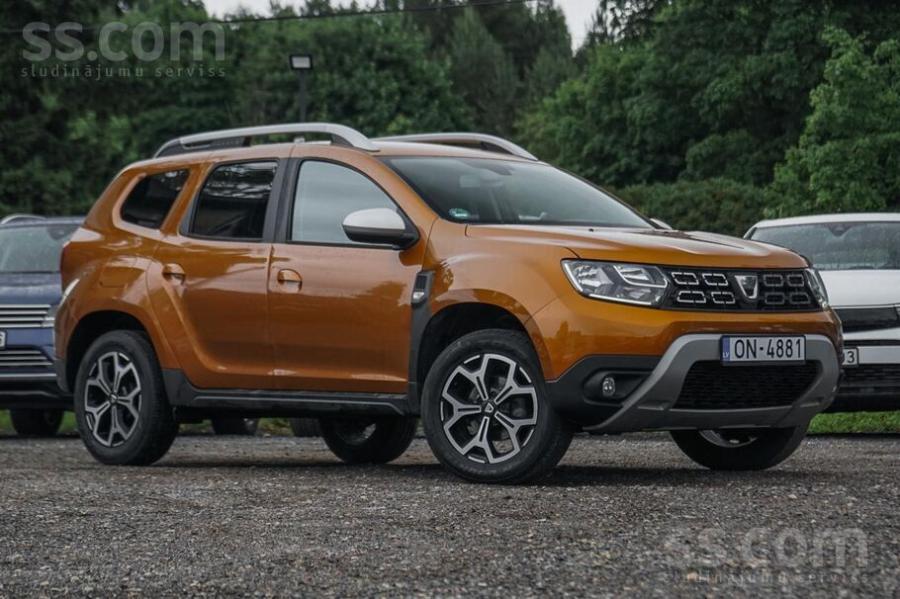Oranžs Dacia Duster 2018 Rīga, ar dzinēja tilpumu 1.20 L un nobraukumu 96 tūkst. km par 11990 €, foto 3 vietnē AUTOMOTO.COM.LV