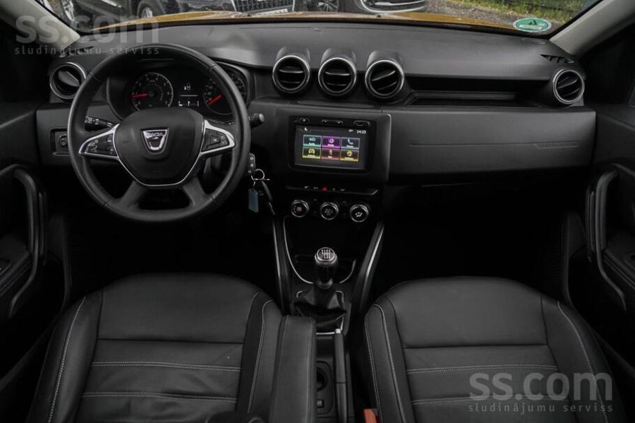Oranžs Dacia Duster 2018 Rīga, ar dzinēja tilpumu 1.20 L un nobraukumu 96 tūkst. km par 11990 €, foto 12 vietnē AUTOMOTO.COM.LV
