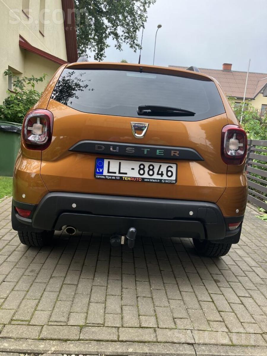 Oranžs Dacia Duster 2018 Valmiera, ar dzinēja tilpumu 1.60 L un nobraukumu 106 tūkst. km par 9800 €, foto 3 vietnē AUTOMOTO.COM.LV
