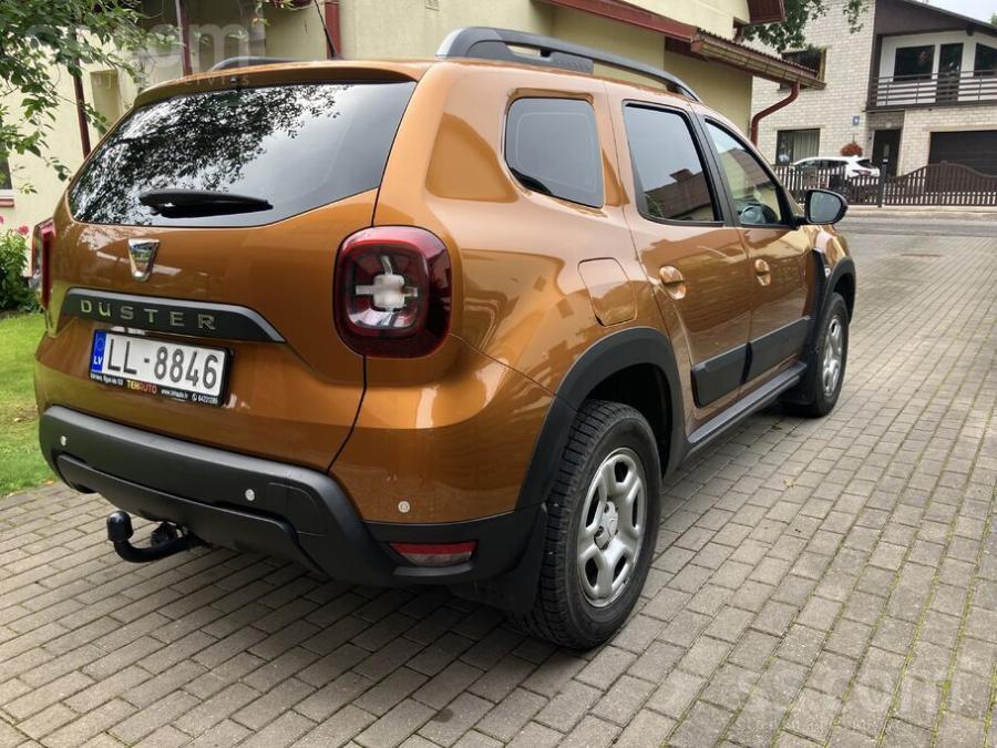 Oranžs Dacia Duster 2018 Valmiera, ar dzinēja tilpumu 1.60 L un nobraukumu 106 tūkst. km par 9800 €, foto 4 vietnē AUTOMOTO.COM.LV