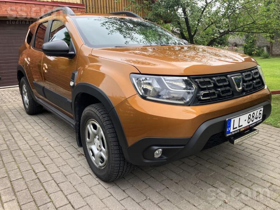 Oranžs Dacia Duster 2018 Valmiera, ar dzinēja tilpumu 1.60 L un nobraukumu 106 tūkst. km par 9800 €, foto 5 vietnē AUTOMOTO.COM.LV
