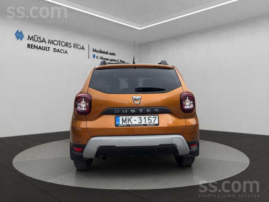 Oranžs Dacia Duster 2018 Rīga, ar dzinēja tilpumu 1.60 L un nobraukumu 168 tūkst. km par 9995 €, foto 6 vietnē AUTOMOTO.COM.LV