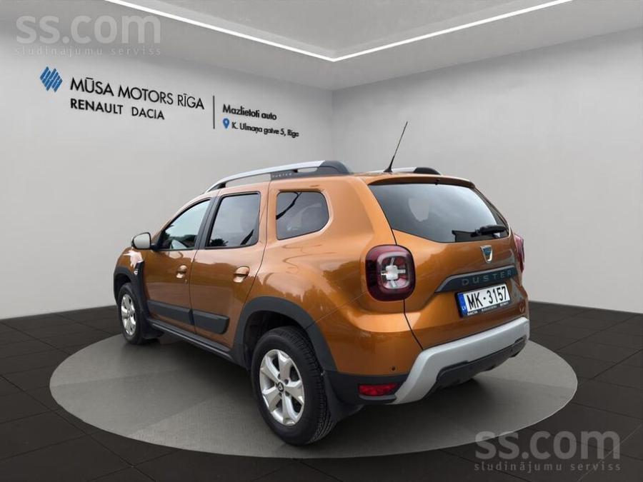 Oranžs Dacia Duster 2018 Rīga, ar dzinēja tilpumu 1.60 L un nobraukumu 168 tūkst. km par 9995 €, foto 7 vietnē AUTOMOTO.COM.LV