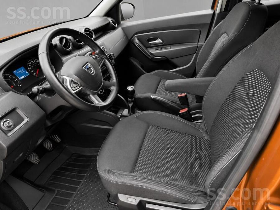 Oranžs Dacia Duster 2018 Rīga, ar dzinēja tilpumu 1.60 L un nobraukumu 168 tūkst. km par 9995 €, foto 13 vietnē AUTOMOTO.COM.LV