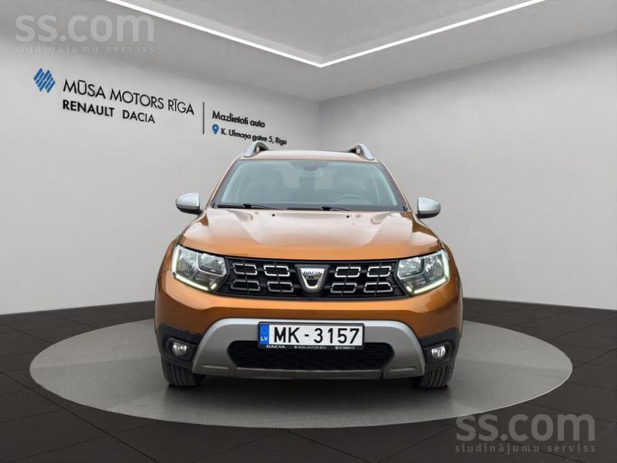 Оранжевый Дачия Duster 2018 в Рига, объемом двигателя 1.60 л и пробегом 168 тыс. км за 9995 €, фото 3 на AUTOMOTO.COM.LV