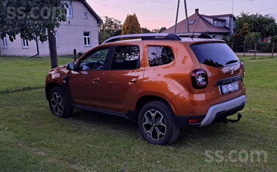 Oranžs Dacia Duster 2019 Rīga, ar dzinēja tilpumu 1.60 L un nobraukumu 66 tūkst. km par 14990 €, foto 1 vietnē AUTOMOTO.COM.LV