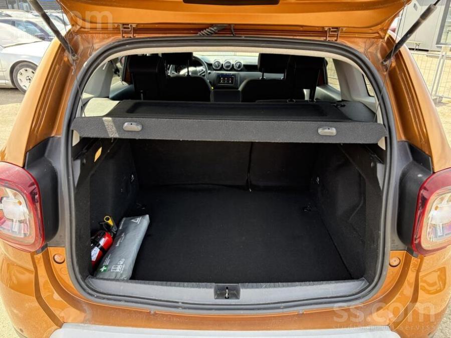 Orange Dacia Duster 2019 in Riga, with an engine capacity of 1.30 L and mileage of 40 thousand km for 12000 €, photo 13 on AUTOMOTO.COM.LV