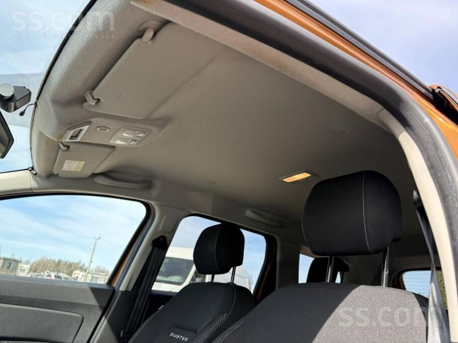 Orange Dacia Duster 2019 in Riga, with an engine capacity of 1.30 L and mileage of 40 thousand km for 12000 €, photo 16 on AUTOMOTO.COM.LV
