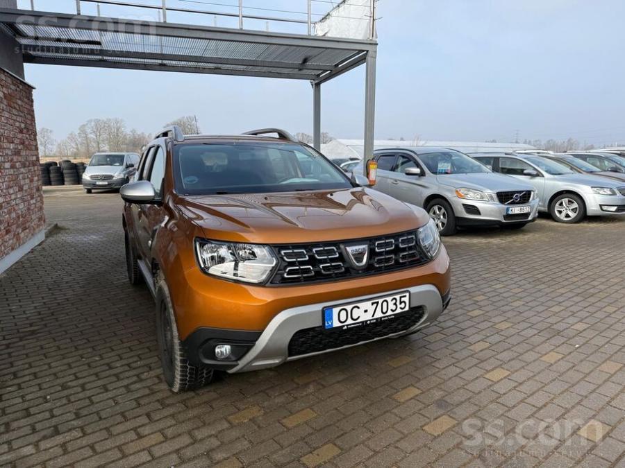 Orange Dacia Duster 2019 in Talsi, with an engine capacity of 1.30 L and mileage of 115 thousand km for 13990 €, photo 4 on AUTOMOTO.COM.LV