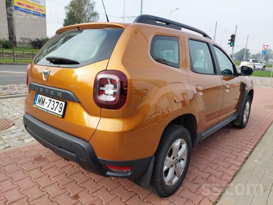 Oranžs Dacia Duster 2020 Daugavpils, ar dzinēja tilpumu 1.00 L un nobraukumu 95 tūkst. km par 8900 €, foto 4 vietnē AUTOMOTO.COM.LV