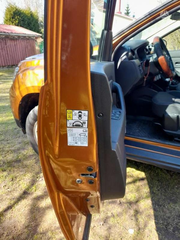 Oranžs Dacia Duster 2020 Viļņa, ar dzinēja tilpumu 1.00 L un nobraukumu 61 tūkst. km par 10300 €, foto 5 vietnē AUTOMOTO.COM.LV