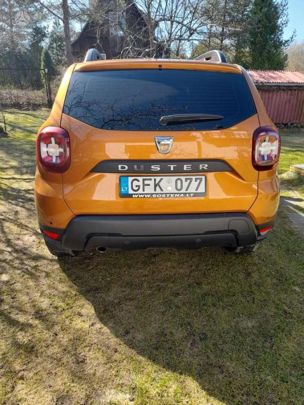 Oranžs Dacia Duster 2020 Viļņa, ar dzinēja tilpumu 1.00 L un nobraukumu 61 tūkst. km par 10300 €, foto 6 vietnē AUTOMOTO.COM.LV