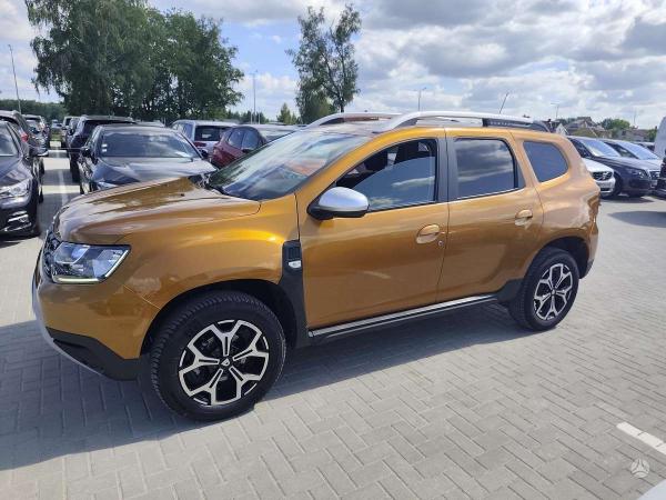 Orange Dacia Duster 2020 in Taurage, with an engine capacity of 1.46 L and mileage of 219 thousand km for 8833 €, photo 1 on AUTOMOTO.COM.LV