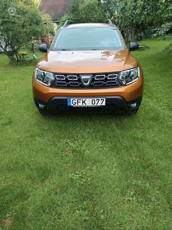 Оранжевый Дачия Duster 2020 в Вильнюс, объемом двигателя 1.00 л и пробегом 58 тыс. км за 10150 €, фото 1 на AUTOMOTO.COM.LV