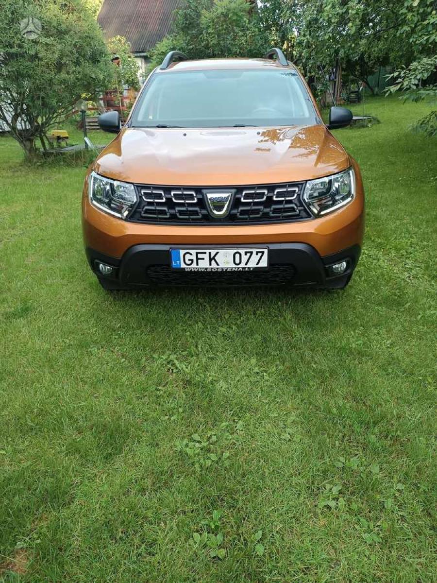 Oranžs Dacia Duster 2020 Viļņa, ar dzinēja tilpumu 1.00 L un nobraukumu 58 tūkst. km par 10150 €, foto 1 vietnē AUTOMOTO.COM.LV
