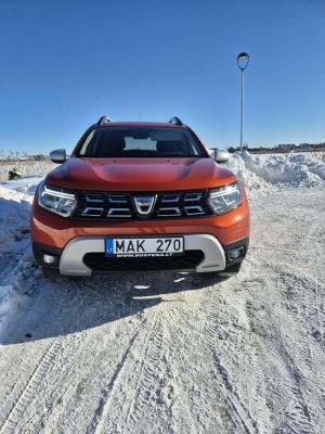 Orange Dacia Duster 2021 in Klaipeda, with an engine capacity of 1.33 L and mileage of 84 thousand km for 14999 €, photo  on AUTOMOTO.COM.LV