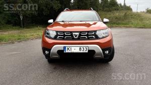Orange Dacia Duster 2021 in Ogre, with an engine capacity of 1.00 L and mileage of 95 thousand km for 11000 €, photo  on AUTOMOTO.COM.LV