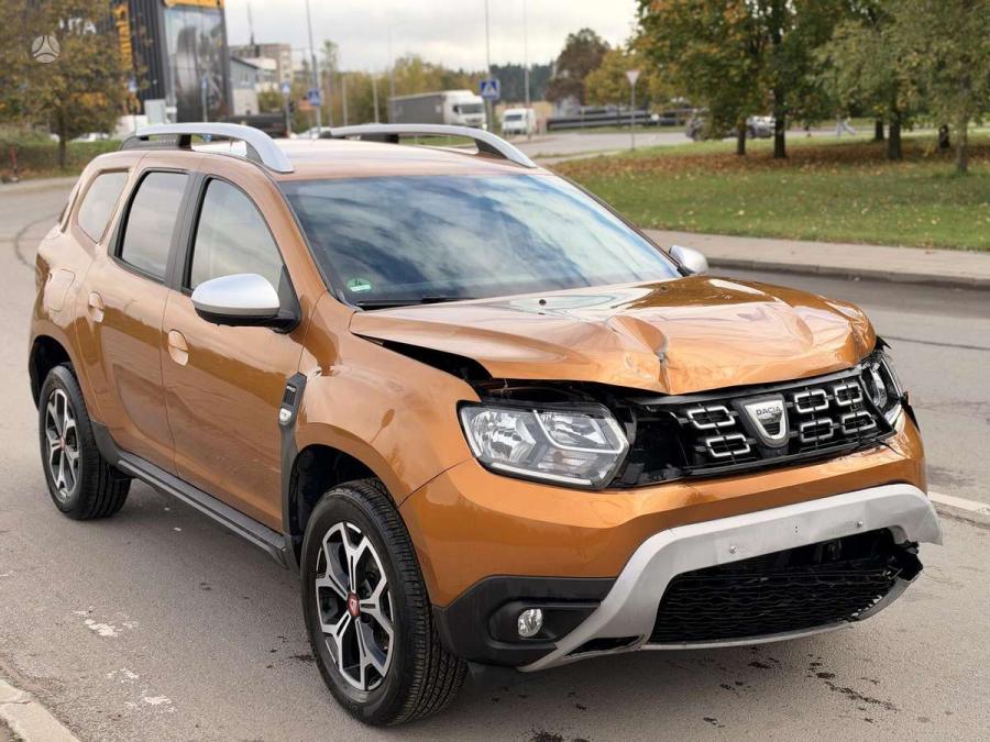 Oranžs Dacia Duster 2021 Viļņa, ar dzinēja tilpumu 1.33 L un nobraukumu 40 tūkst. km par 7450 €, foto 1 vietnē AUTOMOTO.COM.LV