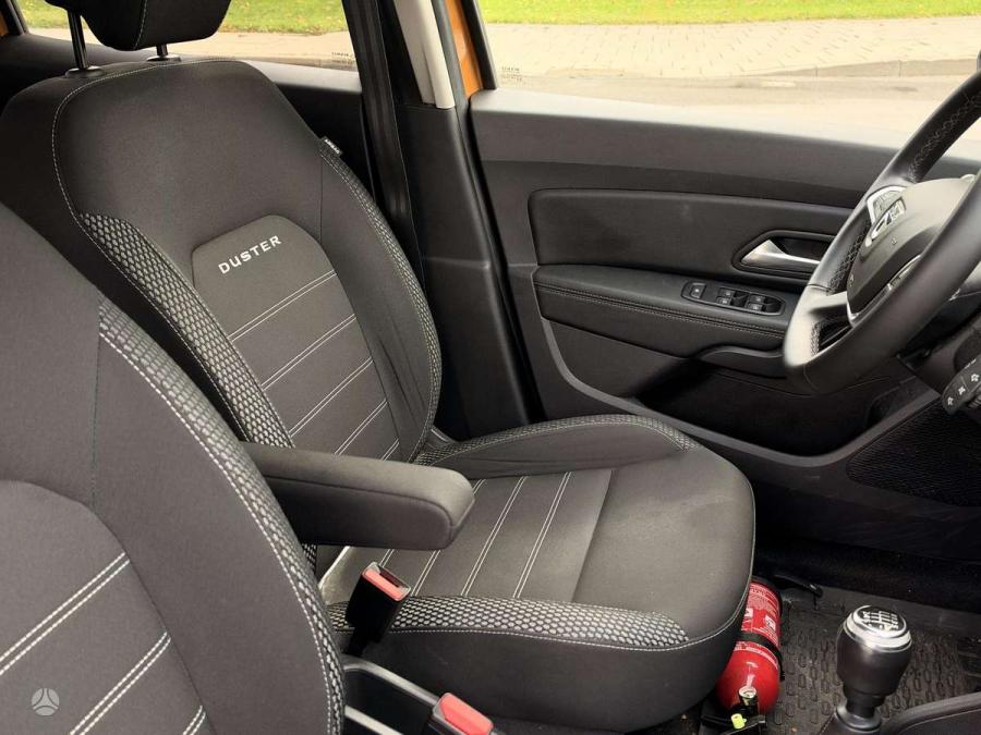 Oranžs Dacia Duster 2021 Viļņa, ar dzinēja tilpumu 1.33 L un nobraukumu 40 tūkst. km par 7450 €, foto 14 vietnē AUTOMOTO.COM.LV