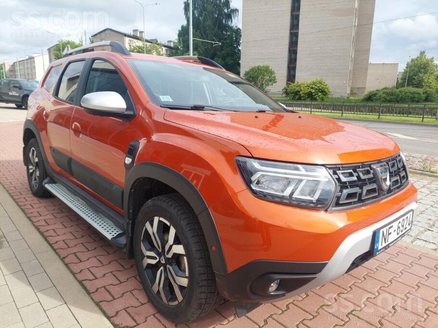 Oranžs Dacia Duster 2022 Daugavpils, ar dzinēja tilpumu 1.50 L un nobraukumu 68 tūkst. km par 16200 €, foto 4 vietnē AUTOMOTO.COM.LV