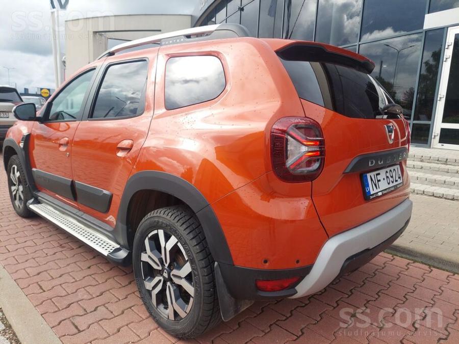 Oranžs Dacia Duster 2022 Daugavpils, ar dzinēja tilpumu 1.50 L un nobraukumu 68 tūkst. km par 16200 €, foto 7 vietnē AUTOMOTO.COM.LV