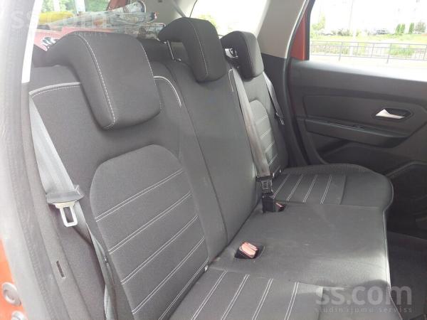 Orange Dacia Duster 2022 in Daugavpils, with an engine capacity of 1.50 L and mileage of 68 thousand km for 16200 €, photo 9 on AUTOMOTO.COM.LV