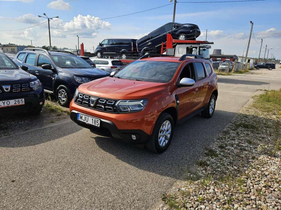 Оранжевый Дачия Duster 2022 в Вильнюс, объемом двигателя 1.00 л и пробегом 85 тыс. км за 10888 €, фото 1 на AUTOMOTO.COM.LV