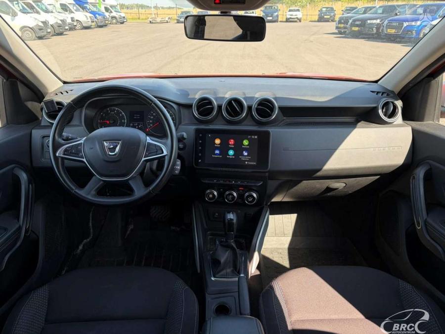 Orange Dacia Duster 2022 in Vilnius, with an engine capacity of 1.33 L and mileage of 73 thousand km for 12900 €, photo 9 on AUTOMOTO.COM.LV
