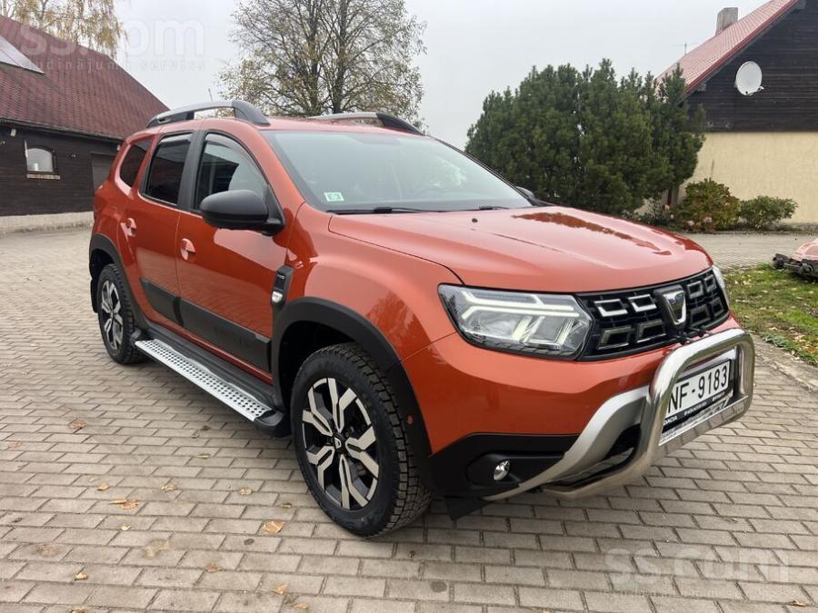 Oranžs Dacia Duster 2022 Dobele, ar dzinēja tilpumu 1.50 L un nobraukumu 95 tūkst. km par 14200 €, foto 1 vietnē AUTOMOTO.COM.LV