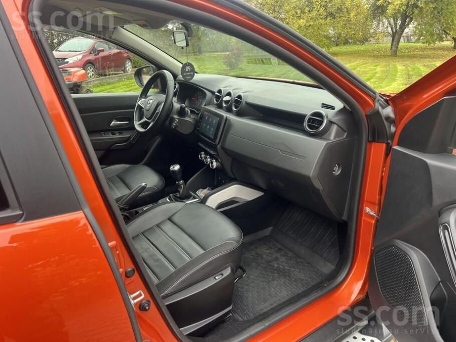Oranžs Dacia Duster 2022 Dobele, ar dzinēja tilpumu 1.50 L un nobraukumu 95 tūkst. km par 14200 €, foto 14 vietnē AUTOMOTO.COM.LV