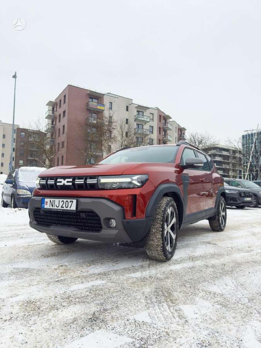 Orange Dacia Duster 2025 in Vilnius, with an engine capacity of 1.60 L and mileage of 27 thousand km for 24500 €, photo 6 on AUTOMOTO.COM.LV