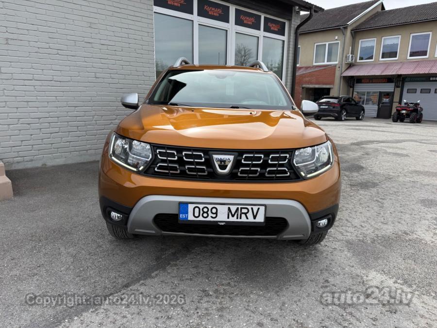 Orange Dacia Duster 2018 in Rapla, with an engine capacity of 1.50 L and mileage of 76 thousand km for 10990 €, photo 3 on AUTOMOTO.COM.LV